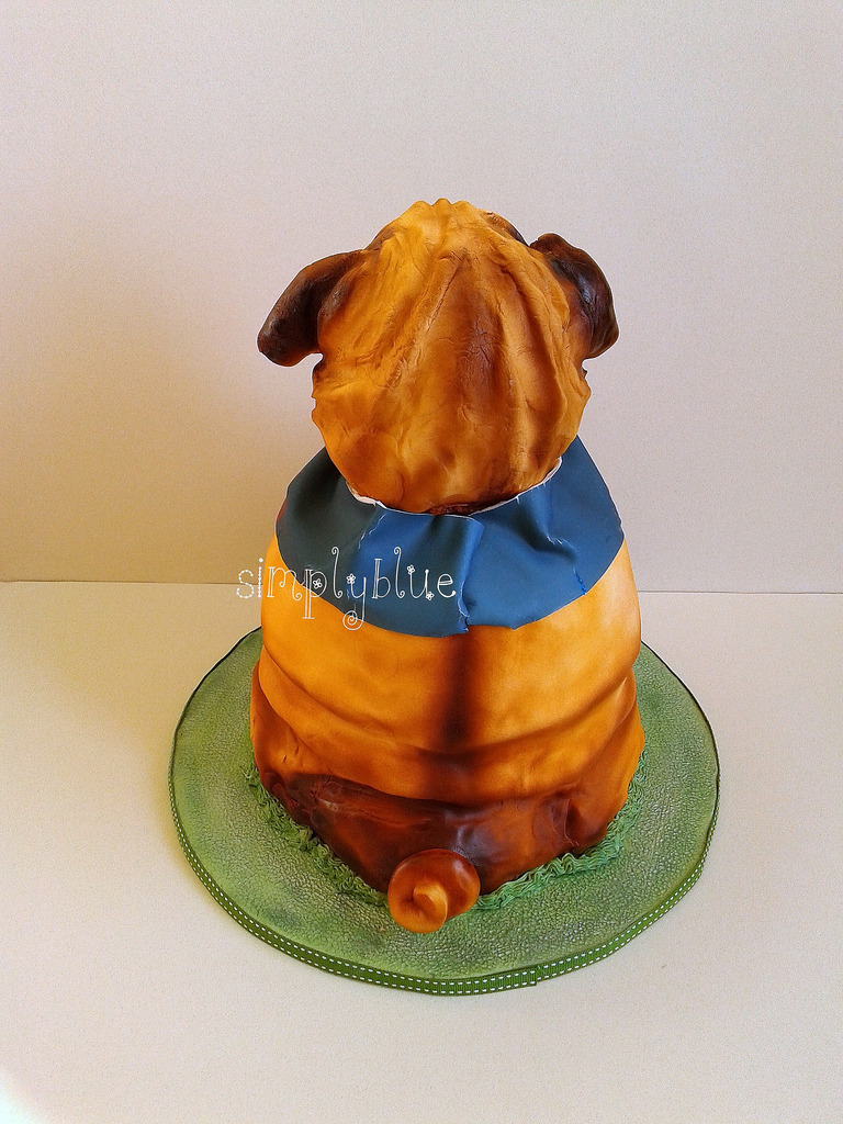 pug dog cake – My cakes and more…